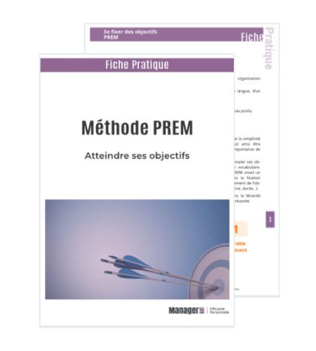 Se fixer des objectifs PREM : fiche pratique pdf à télécharger