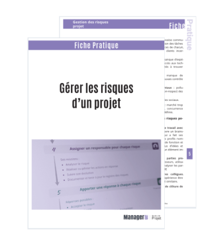 Fiche Gestion des des risques en PDF + modèle Excel de matrice des risques