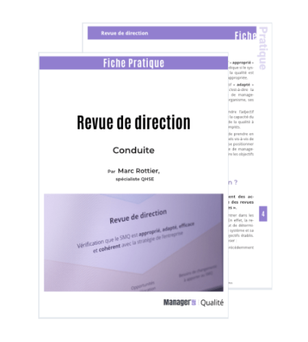 Modèle Word de compte rendu de revue de direction et pdf à télécharger